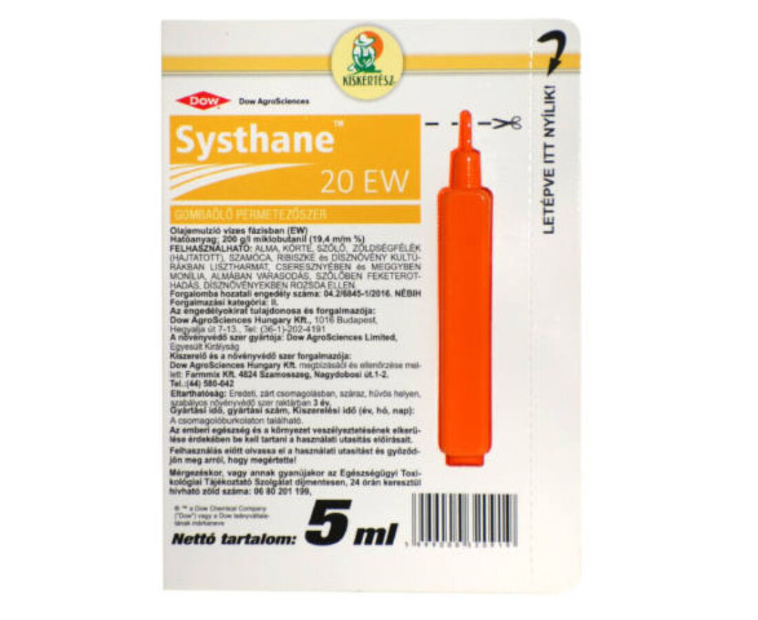 Systhane 20 EW gombaölő permetezőszer 5 ml ampulla