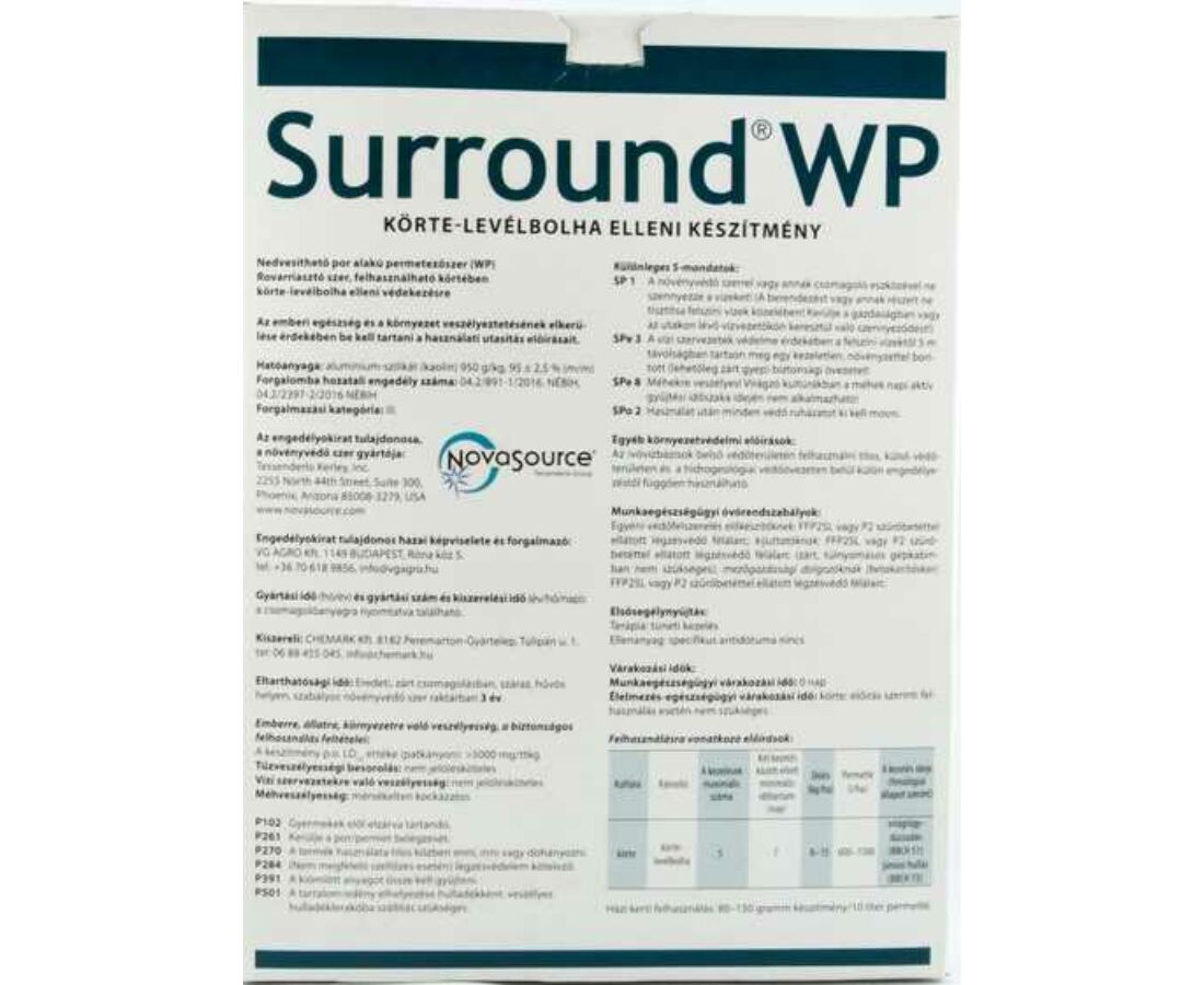Surround WP körtelevélbolha elleni rovarölő permetezőszer 600 g