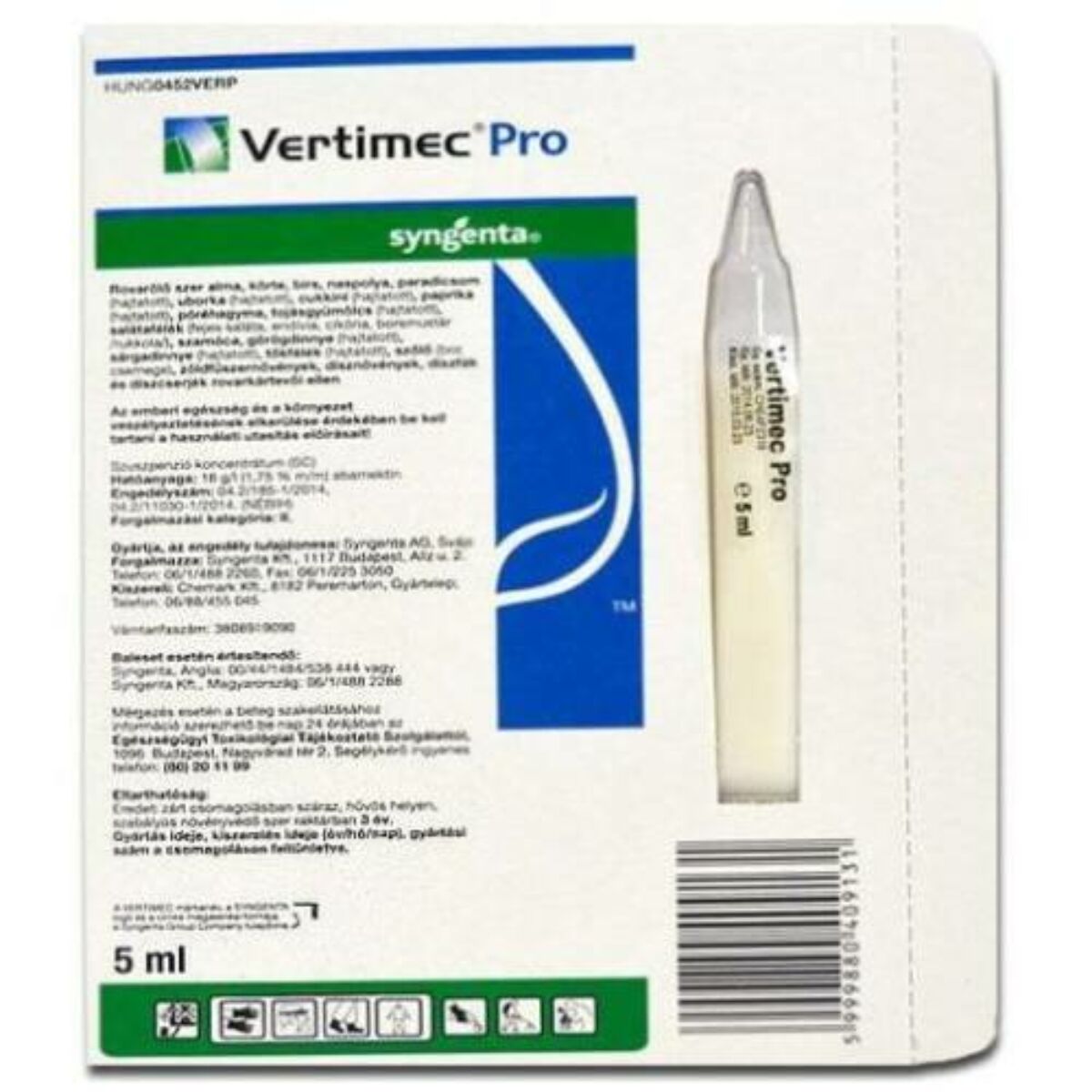 Vertimec Pro rovarölő permetezőszer 5 ml ampulla