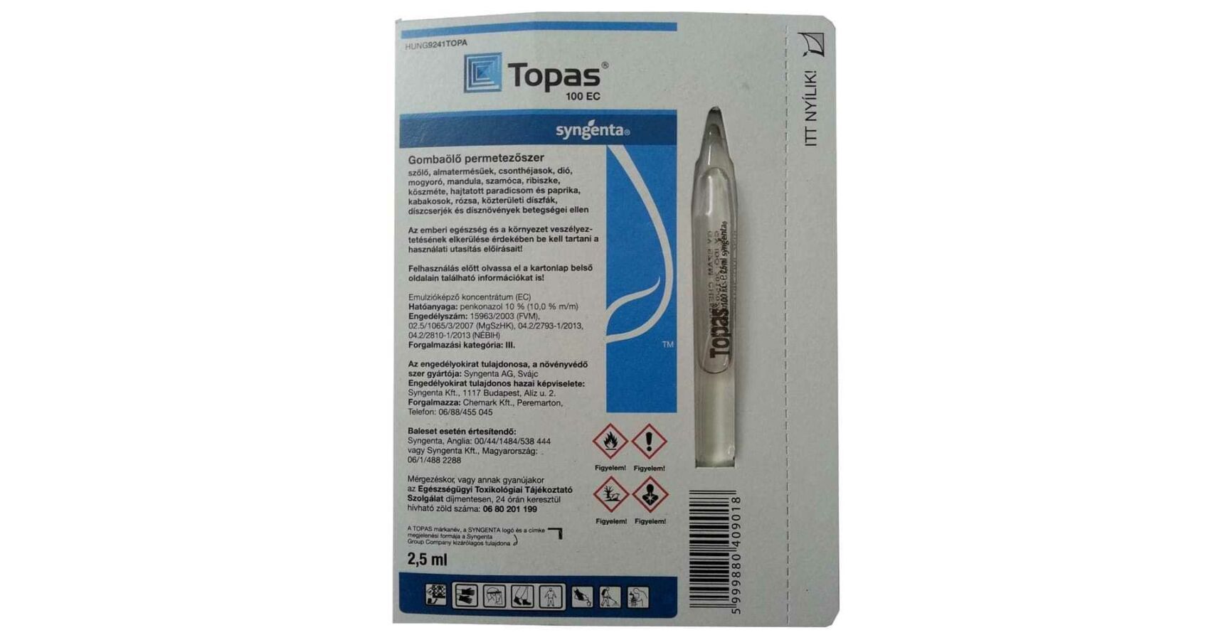 Topas 100 EC 2,5 ml