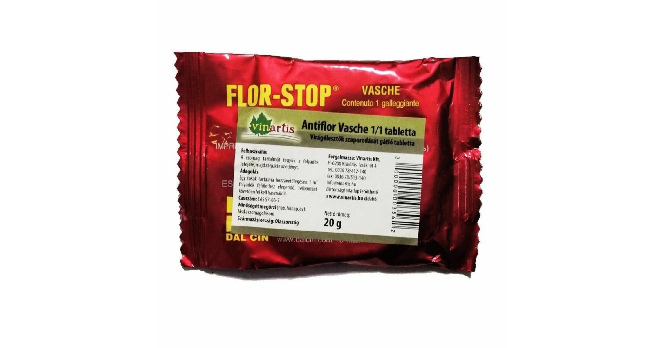 Flor-Stop tabletta 20 g