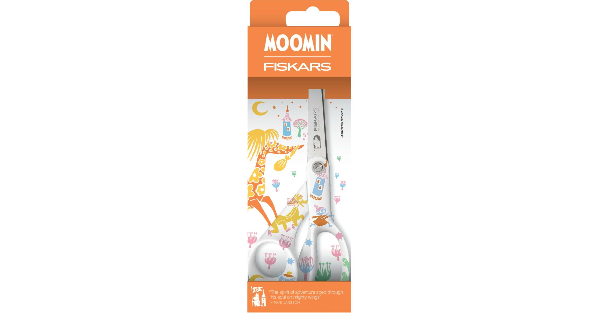 Fiskars Moomin általános olló, Party, 21 cm - Ollók - Gazdabolt Webáruház
