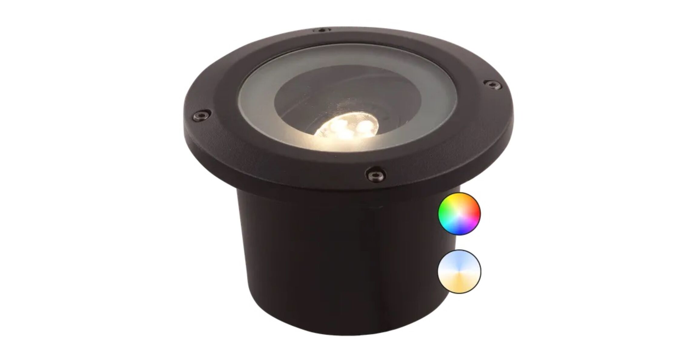 Garden Lights Rubum Plus (SMART), süllyesztett lámpa, fekete, LED 5W ...