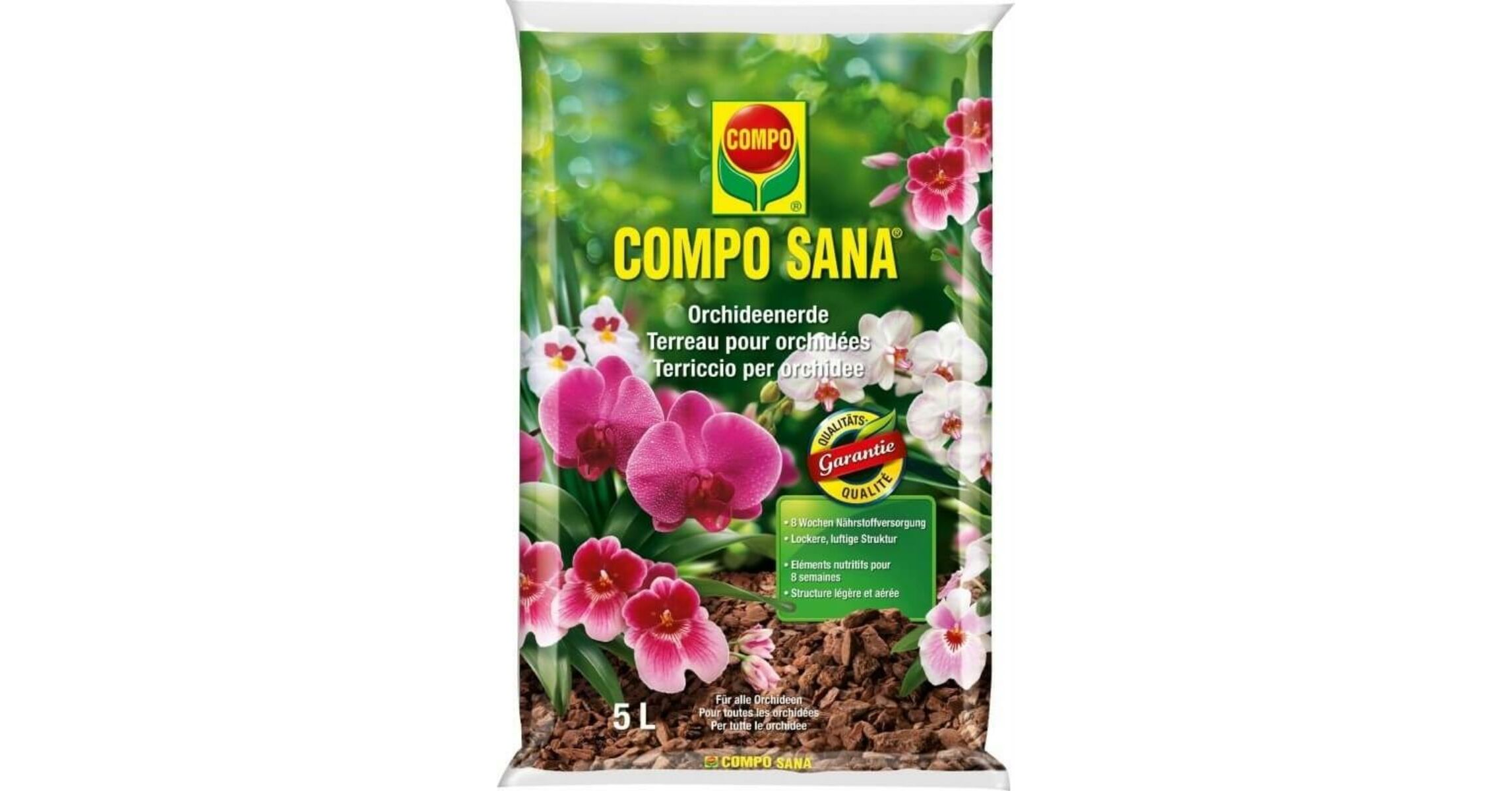 Compo Sana Orchideaföld 5 l